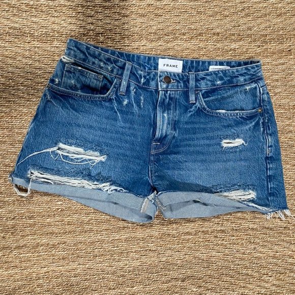 Frame Denim | Shorts | Frame Le Grand Garcon Short | Poshmark